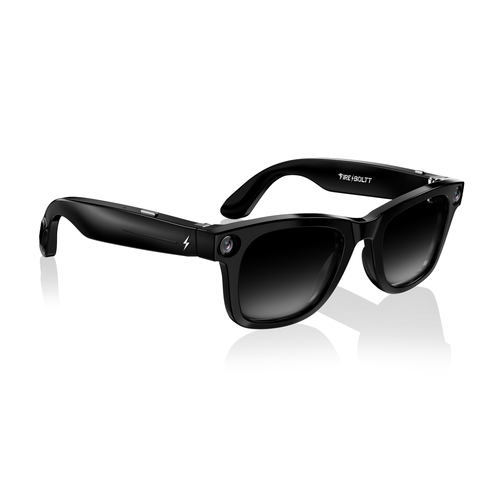 FireLens F1 AI Glasses Obsidian Shine – Photochromatic Black